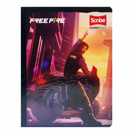 SCRIBE notebook sewing grid 100 leaves Free Fire